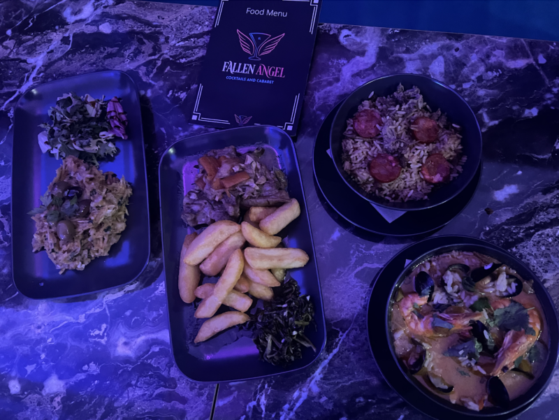 Menus - The Fallen Angel